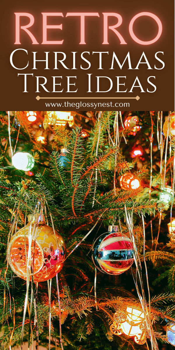 Vintage Christmas Tree Ideas For A Vibrant, Colorful Retro Look