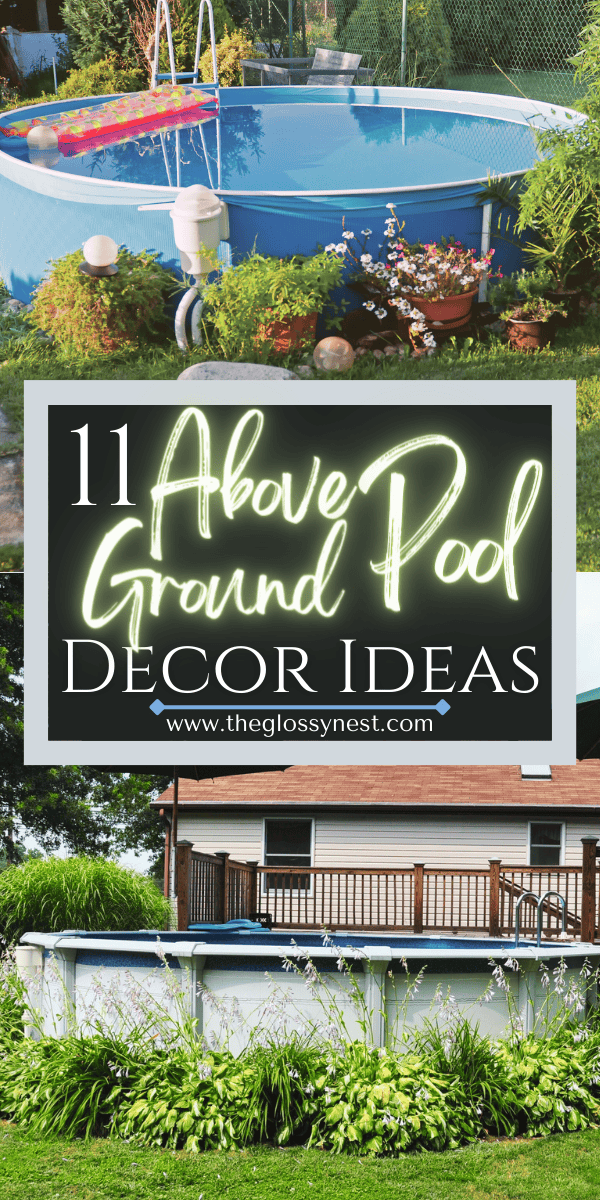 11 Stunning Above Ground Pool Deck Decorating Ideas You'll Love