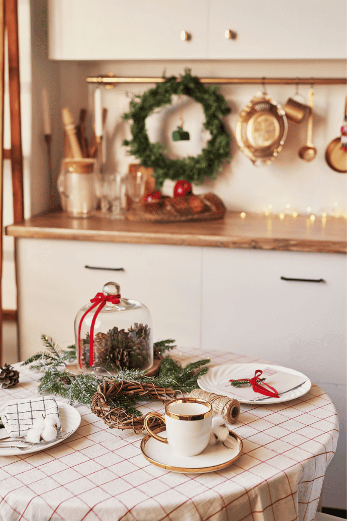 Easy Christmas Kitchen Decor That Will Make Cooking Feel Festive